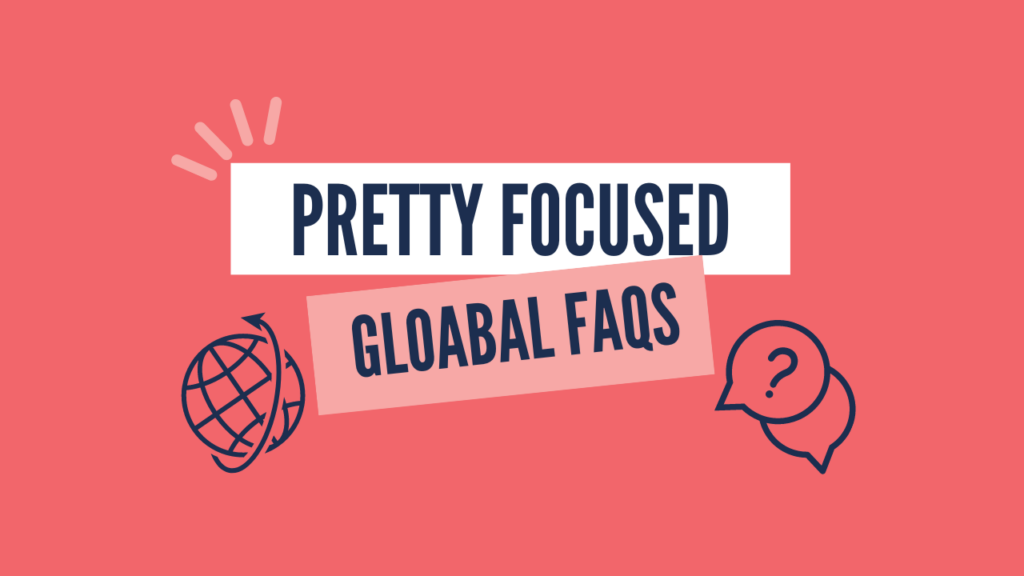 Global FAQs: Pretty Focused Food Blog Photography